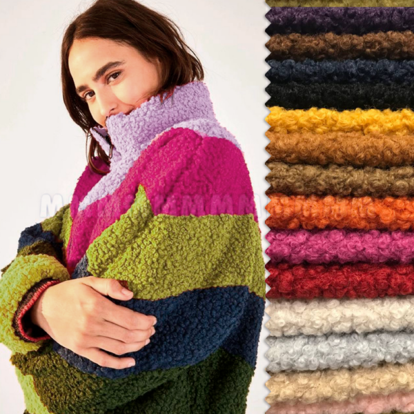 BOUCLÉ SOLIDO – VENTA DE TELA MAYORISTA